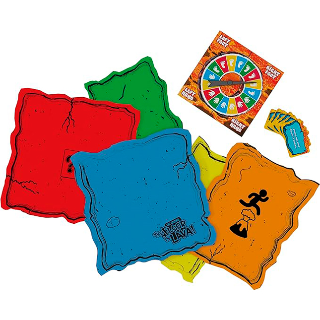 The Floor Is Lava Family Edition Game - Best for Ages 5 to 10