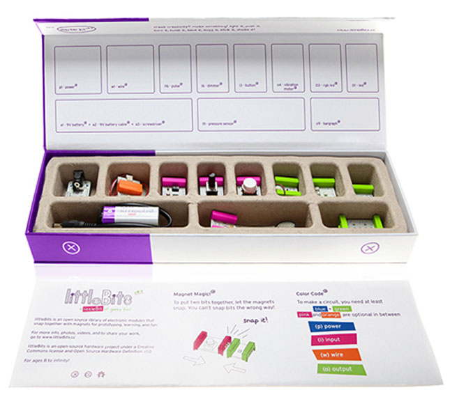 littleBits Starter Kit - - Fat Brain Toys