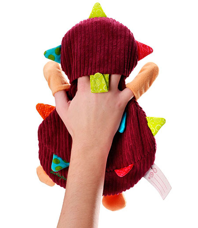 Simon Cuddly Puppet - - Fat Brain Toys