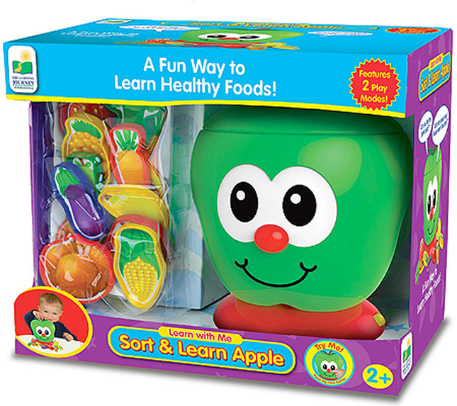 Learn with Me Sort & Learn Apple - - Fat Brain Toys