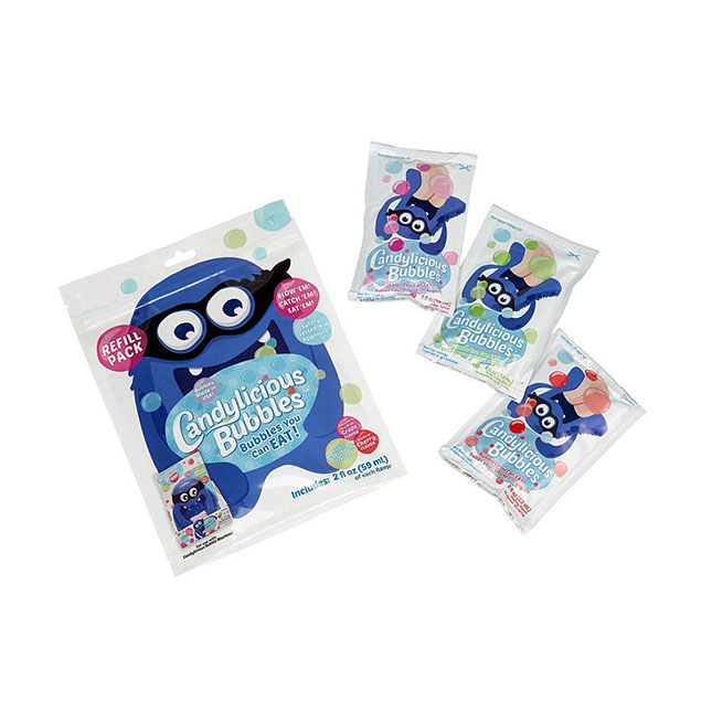 Candylicious Edible Bubbles - Bubble Machine - - Fat Brain Toys
