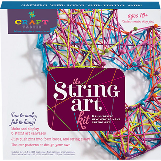 Craft-tastic - String Art Kit - Best Arts & Crafts for Babies