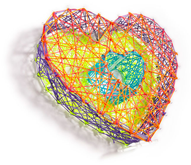 Craft-tastic - 3D String Art - - Fat Brain Toys