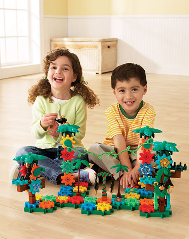 Movin' Monkeys Building Set - - Fat Brain Toys