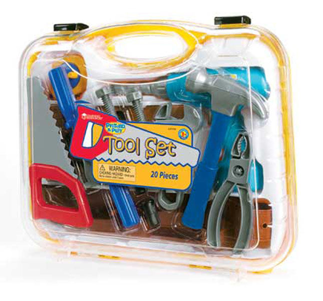 Pretend & Play Work Belt Tool Set - - Fat Brain Toys