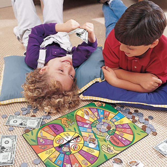Money Bags A Coin Value Game - - Fat Brain Toys