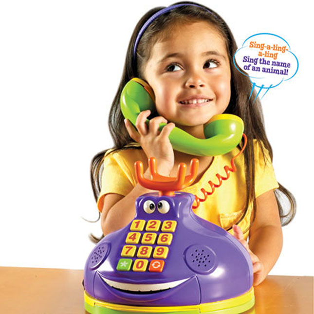 Funny Phone Early Listening Game - - Fat Brain Toys