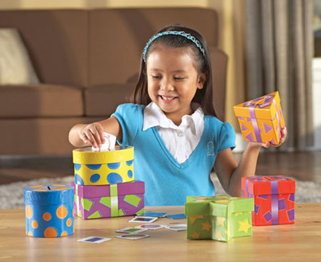 Shape Sorting Presents - - Fat Brain Toys