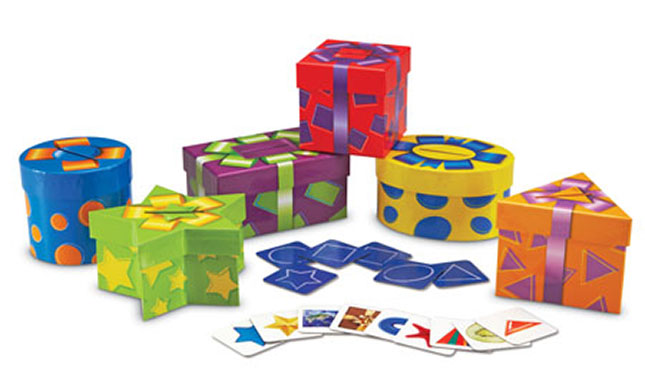 Shape Sorting Presents - - Fat Brain Toys