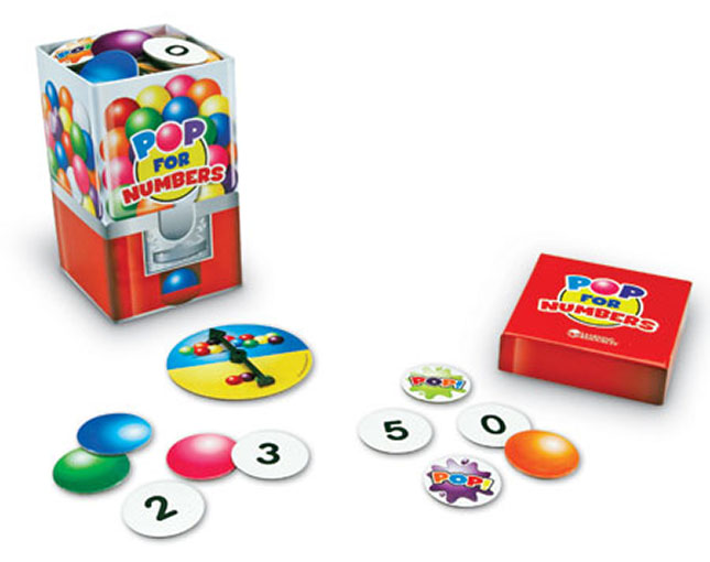 Pop For Numbers Game - - Fat Brain Toys