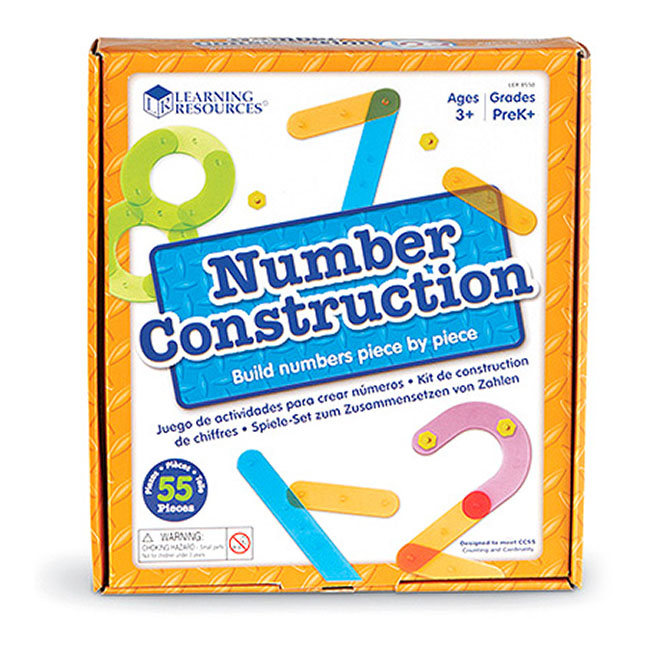 Number Construction Activity Set - - Fat Brain Toys