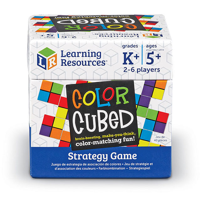 Color Cubed Strategy Game - - Fat Brain Toys