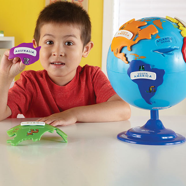 Puzzle Globe - - Fat Brain Toys