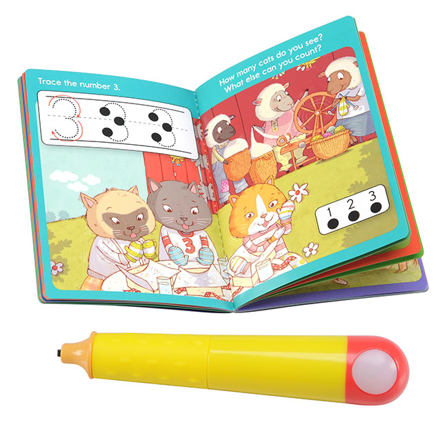 Hot Dots Jr. with Highlights On-the-Go! Learn My 123s and Shapes