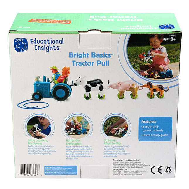 Bright Basics Tractor Pull - - Farm Toys