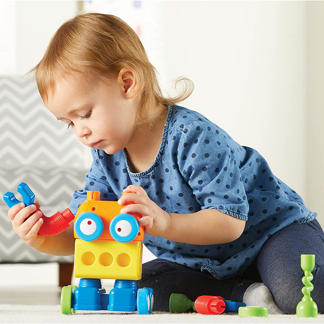 1-2-3 Build It! Robot Factory - Best for Ages 2 to 3