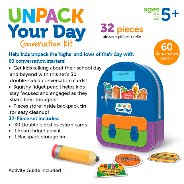 Unpack Your Day Conversation Kit - Best for Ages 5 to 10