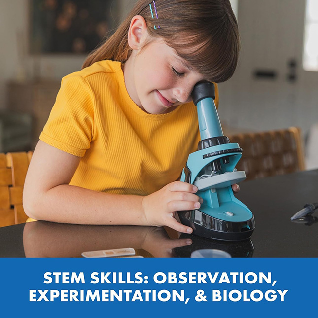 GeoSafari Microscope Science Set - - Fat Brain Toys