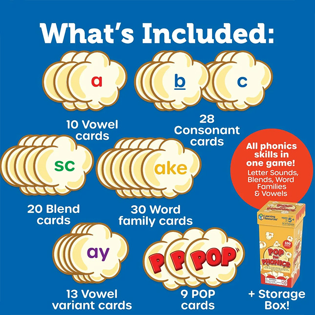 POP for Phonics - Best Early Learning Toys for Ages 5 to 7