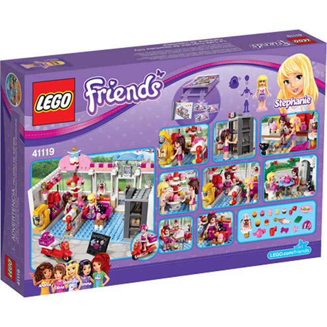 LEGO Friends - Heartlake Cupcake Cafe - - Fat Brain Toys