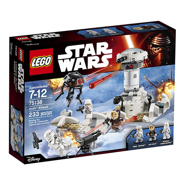 LEGO Star Wars - Hoth Attack - - Fat Brain Toys