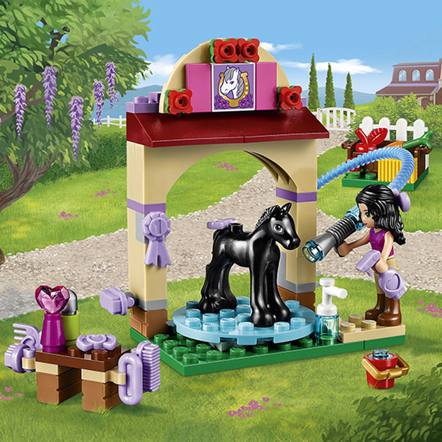 LEGO Friends - Foal's Washing Station - - Fat Brain Toys