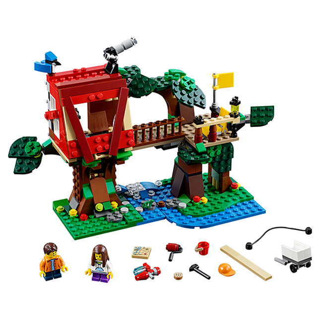 LEGO Creator - Treehouse Adventures - - Fat Brain Toys