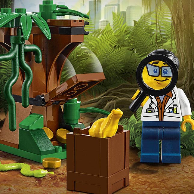 LEGO City Jungle Starter Set - - Fat Brain Toys