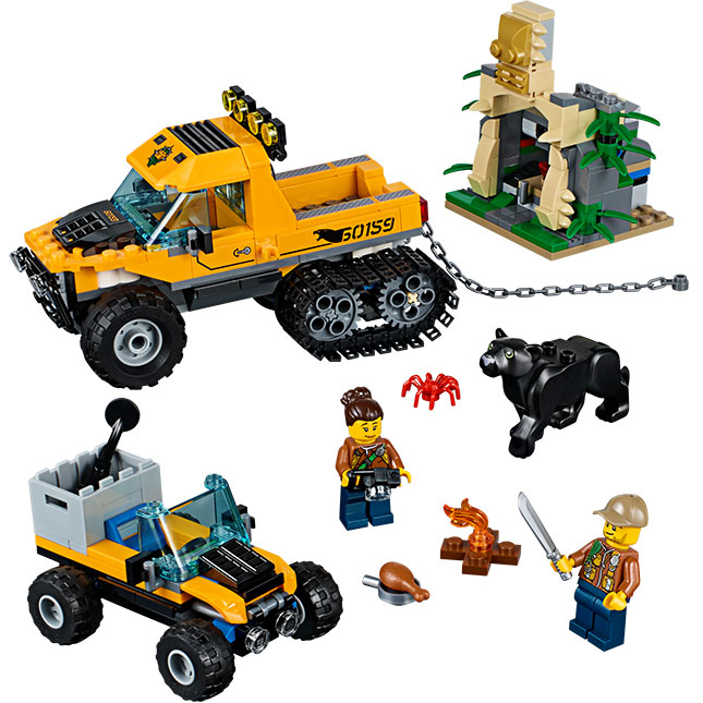 LEGO City Jungle Halftrack Mission - - Fat Brain Toys
