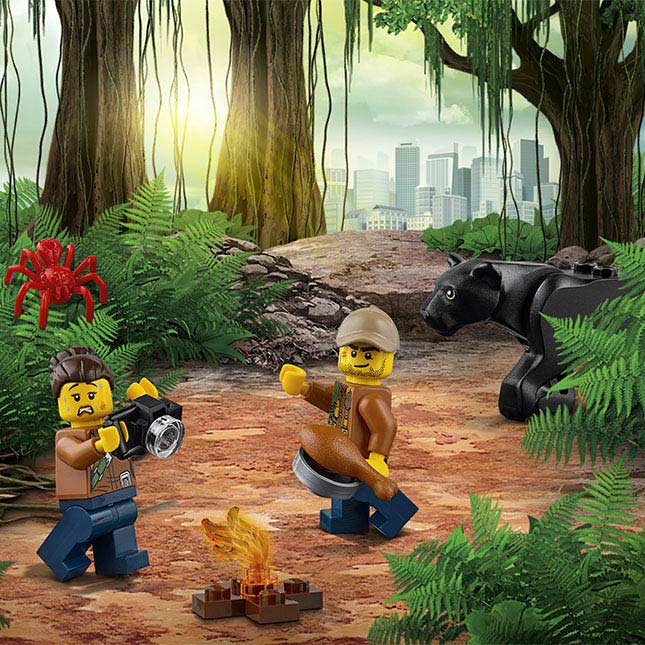 LEGO City Jungle Halftrack Mission - - Fat Brain Toys