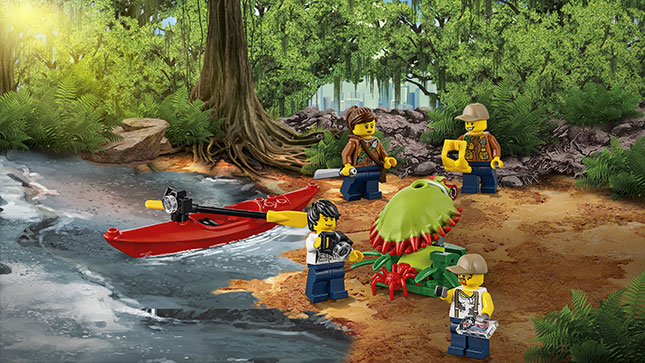 LEGO City Jungle Mobile Lab - - Fat Brain Toys