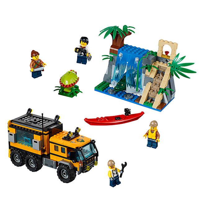 LEGO City Jungle Mobile Lab - - Fat Brain Toys