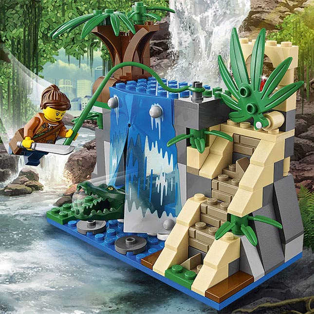 LEGO City Jungle Mobile Lab - - Fat Brain Toys