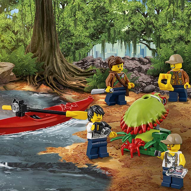 LEGO City Jungle Mobile Lab - - Fat Brain Toys