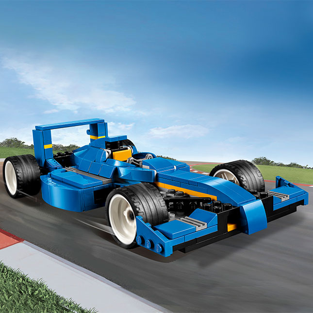 LEGO Creator Turbo Track Racer - - Fat Brain Toys