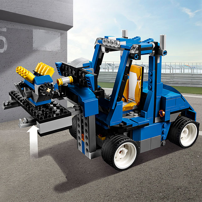 LEGO Creator Turbo Track Racer - - Fat Brain Toys