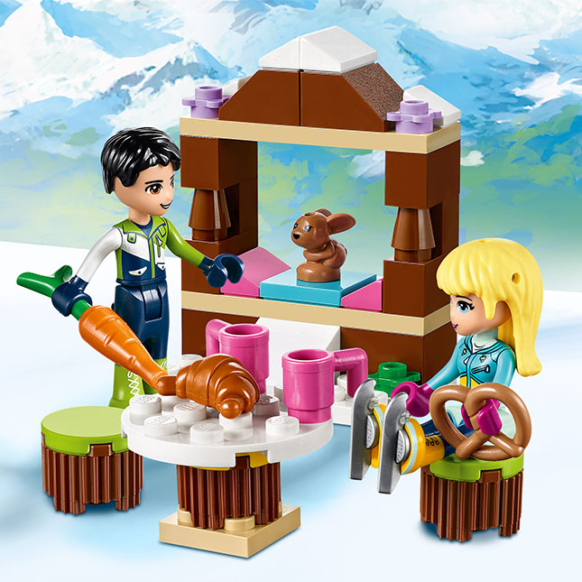 LEGO Friends Snow Resort Ice Rink - - Fat Brain Toys