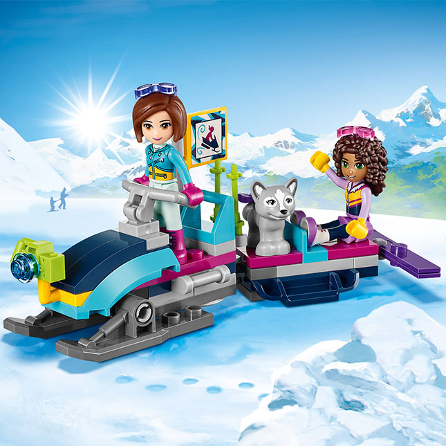LEGO Friends Snow Resort Chalet - - Fat Brain Toys