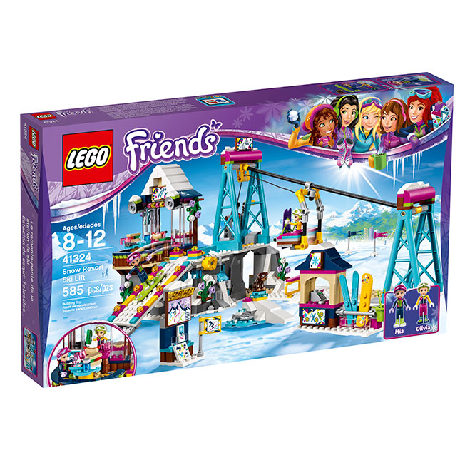 LEGO Friends Snow Resort Ski Lift - - Fat Brain Toys