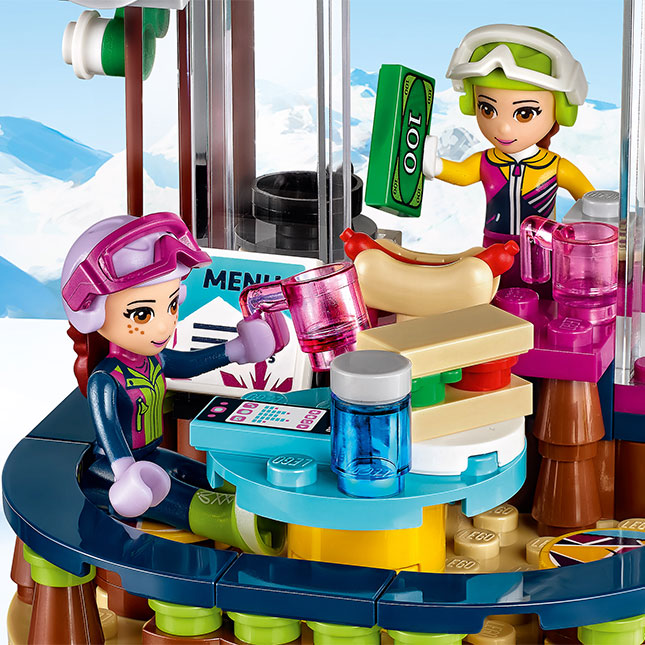 LEGO Friends Snow Resort Ski Lift - - Fat Brain Toys