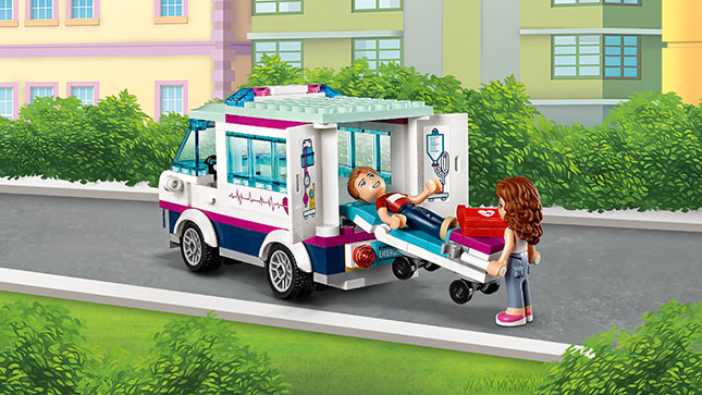 LEGO Friends Heartlake Hospital - - Fat Brain Toys