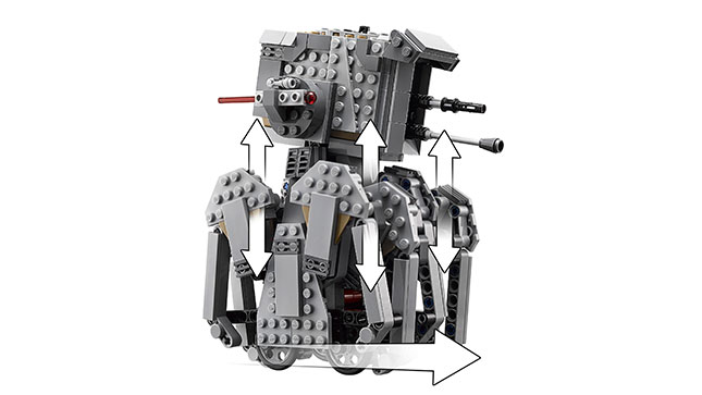 LEGO Star Wars First Order Heavy Scout Walker - - Fat Brain Toys