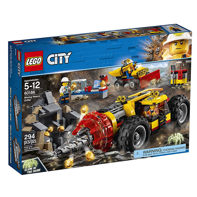 LEGO City Mining - Mining Heavy Driller - - Fat Brain Toys