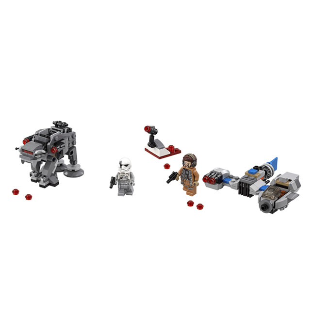 LEGO Star Wars - Ski Speeder vs. First Order Walker Microfighter