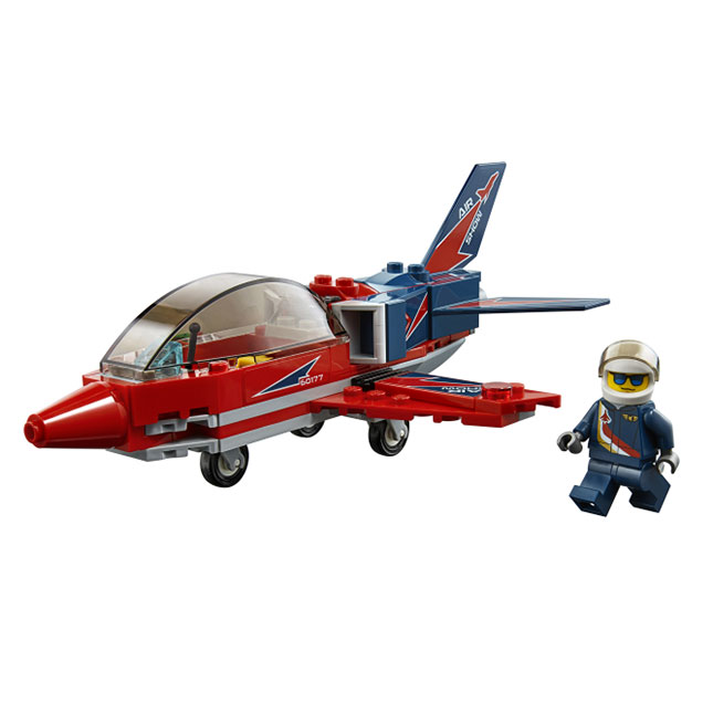 LEGO City Great Vehicles - Airshow Jet - - Fat Brain Toys