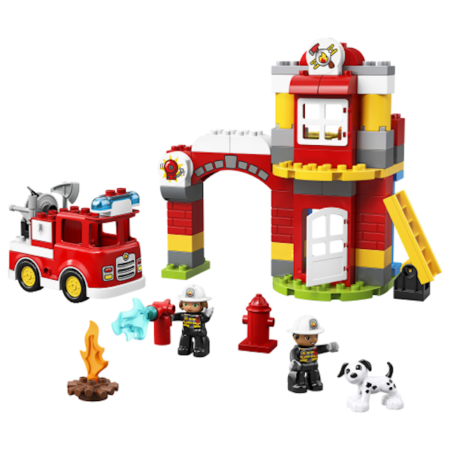 LEGO DUPLO Town - Fire Station - - Fat Brain Toys