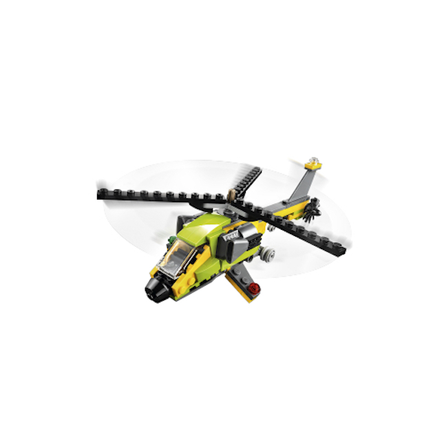 LEGO Creator - Helicopter Adventure - - Fat Brain Toys