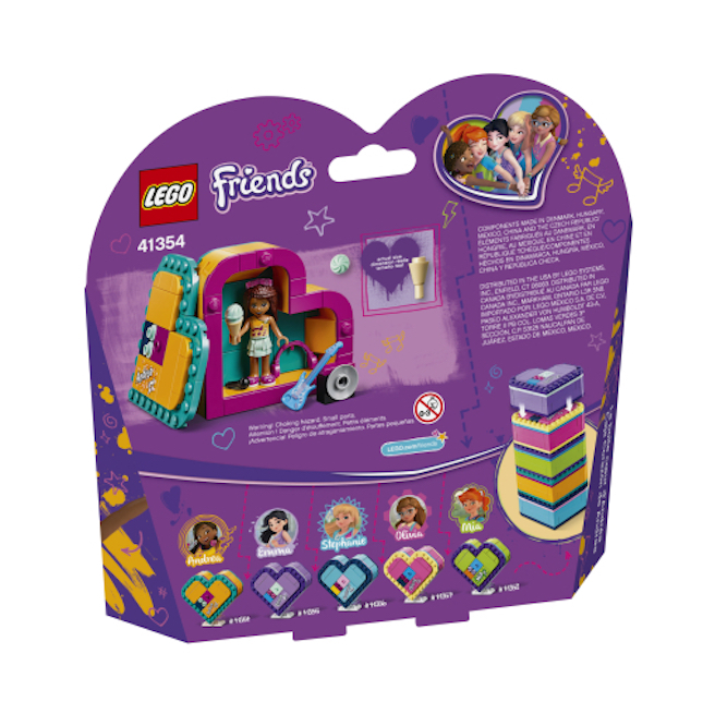 LEGO Friends - Andrea's Heart Box - - Fat Brain Toys