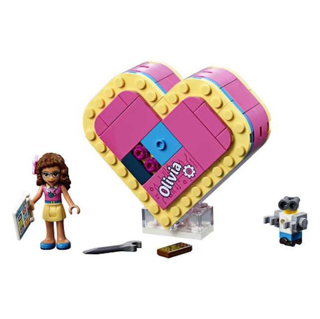 LEGO Friends - Olivia's Heart Box - - Fat Brain Toys