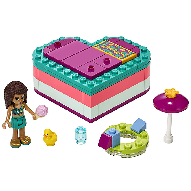 LEGO Friends - Andrea's Summer Heart Box - - Fat Brain Toys